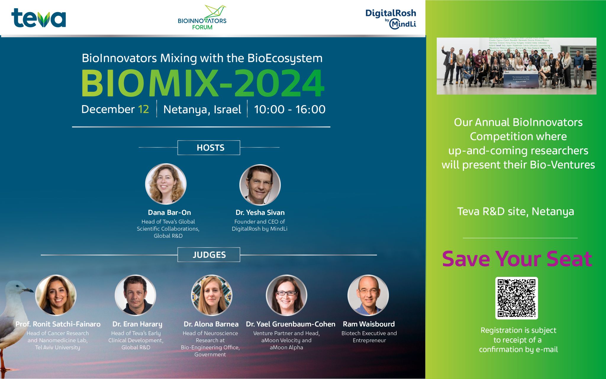 Annual Teva BioMix 2024 Competition • Dr Yesha / Prof Yesha